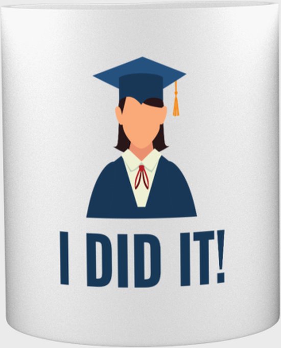 Akyol - I did it! Mok met opdruk - geslaagd - iemand die is geslaagd - gelukt -... | bol.com