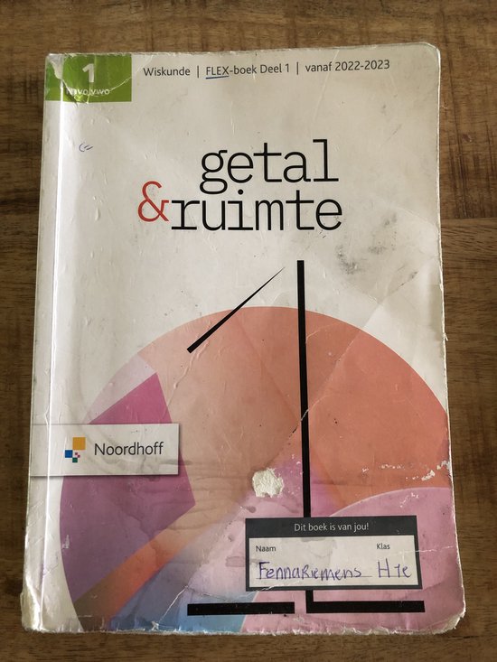Getal & Ruimte 13e ed havo/vwo 1 FLEX leerboek deel 1 | 9789001304744 ... Getal & Ruimte 13e ed havo/vwo 1 FLEX leerboek deel 1 | 9789001304744 ...