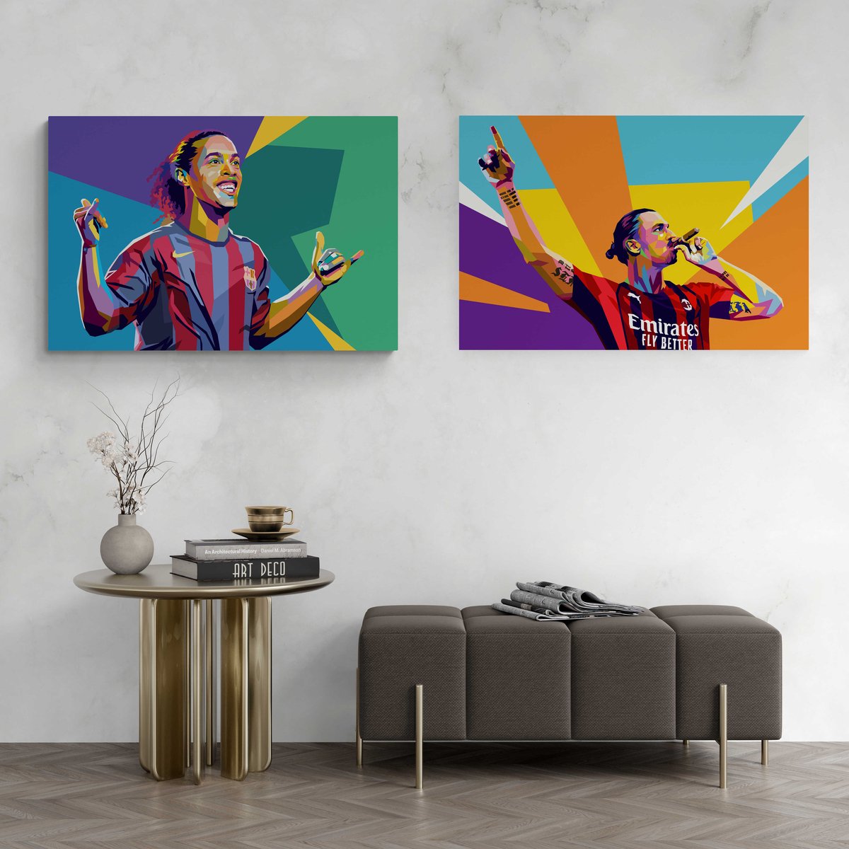 Ronaldinho poster | FC Barcelona Poster | Ronaldinho Goal | Pop Art ...