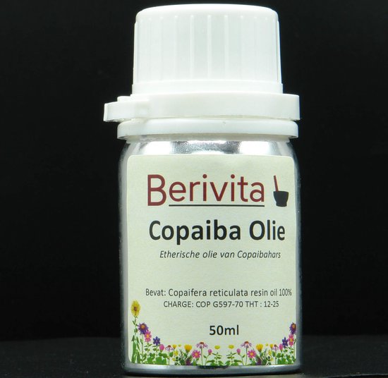 Copaiba Olie 50ml - 100% Etherische Copal Resin Oil - Copaibahars Olie ...