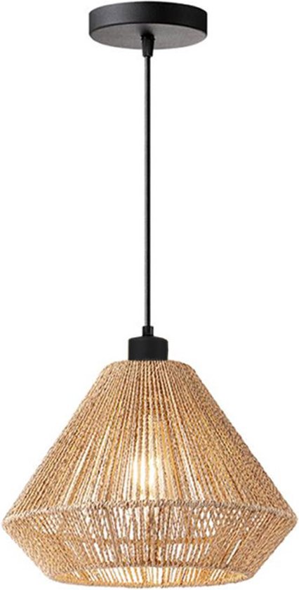 LABEL51 I_Ibiza Hanglamp - Naturel - Stof - 1-Lichts | bol