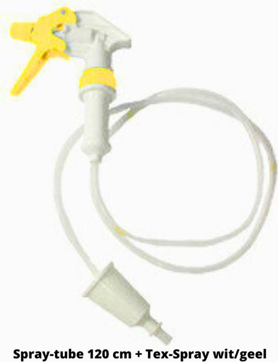 Spray-Tube 120 cm + Tex-Spray wit/geel | bol