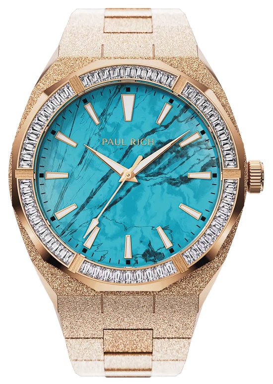 Paul Rich Frosted Star Dust Azure Dream Rose Gold FSD22 horloge | bol