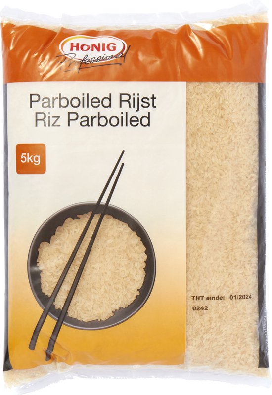 Honig Professional rijst parboiled, zak 5 kg | bol