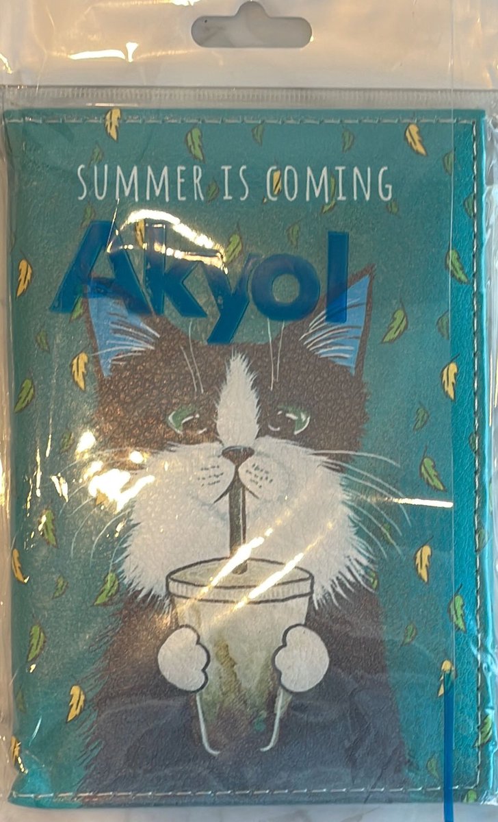 Akyol - Paspoorthouder kat - Paspoort Hoesje - Cover - Mapje - paspoort ...