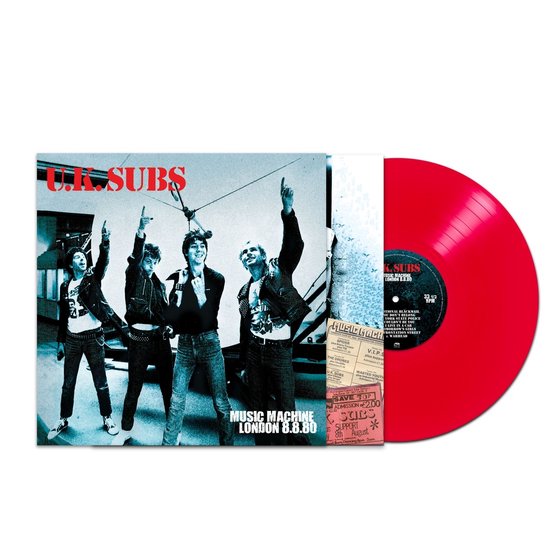 UK Subs - Music Machine London 8.8.80 (LP) (Coloured Vinyl) (Limited ...