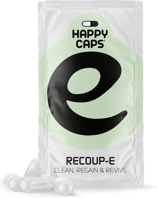 Recoup-E | Happy Caps - Anti-Kater - Hangover - Herstelpil - Leverboost | bol