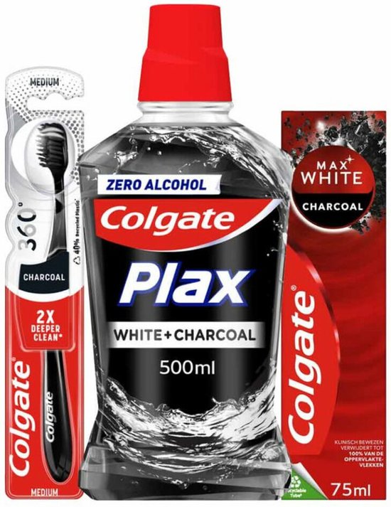 Colgate Charcoal White Pakket | bol