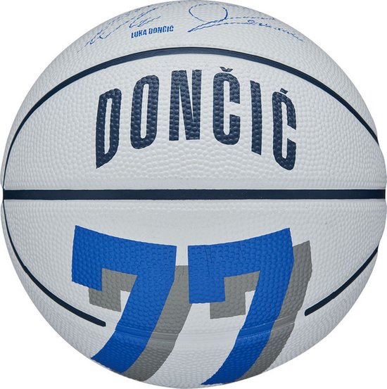 Wilson NBA Player Icon Mini - basketbal - lichtblauw | bol