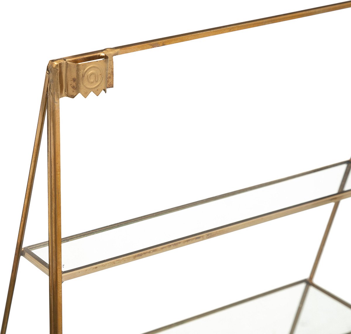 Atmosphera Sieraden wandrek metaal met glas - 187739 - Decoratief | bol.com