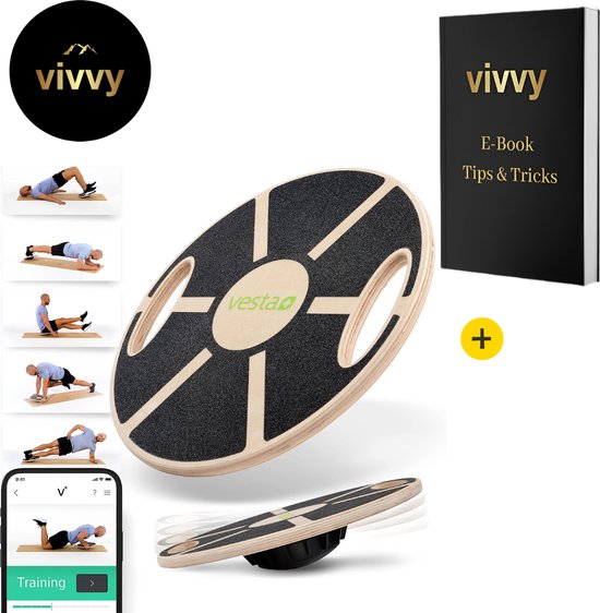 Balanstrainer - Balansbord Fysiotherapie - Balansbal Spierherstel ...