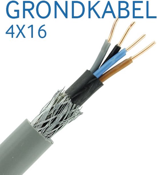 YMvK-AS grondkabel 4X16 per meter | bol