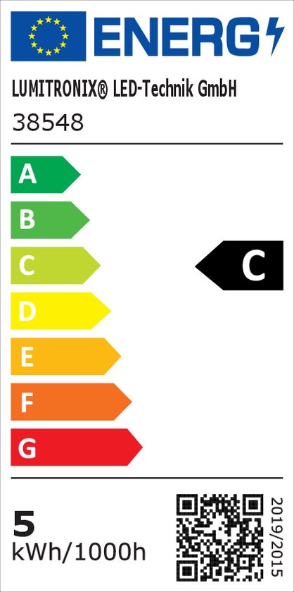 Tronix LED inbouw Spot 50mm - 5W 2700K 230V - Dimbaar - Zwart | bol