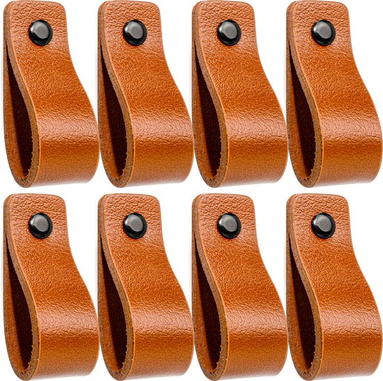 Buffel&Co Leren Handgrepen – Meubelgreep – Handvaten Kast – Keukengreep ...