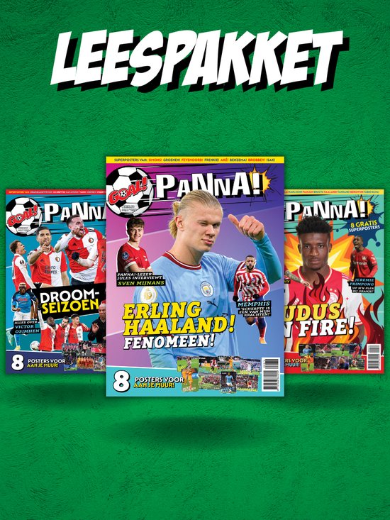 PANNA! Magazine Leespakket - 3 Reguliere edities - Magazine - Voetbal ...