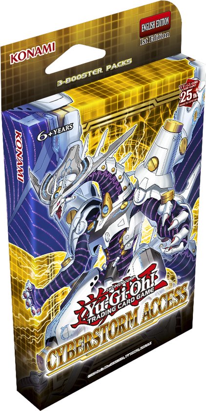Yu-Gi-Oh! Cyberstorm Access 3 Booster Pack - Yu-Gi-Oh Kaarten | Games | bol