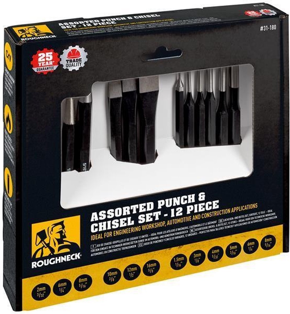 Roughneck 31-180 Pons & Beitel Set 12-Delig | bol