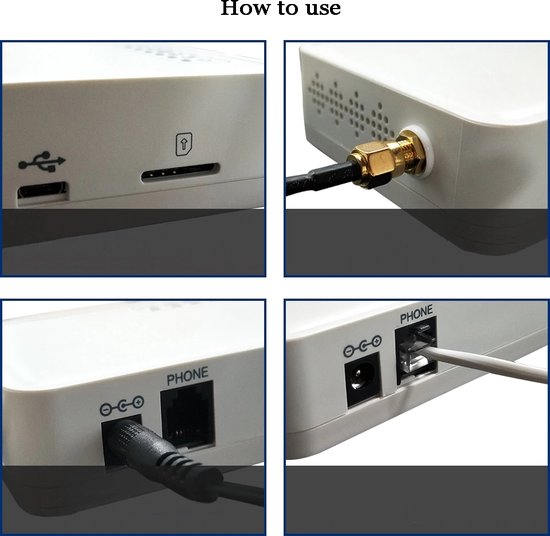 A330 4G GSM INTERFACE voor analoge telefoon aansluiting | bol
