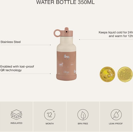 Citron - Drinkfles 350 ml - Lemon | bol.com