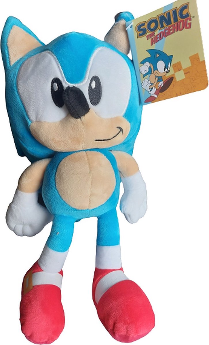 Sonic the Hedgehog - Sonic knuffel - 30cm | bol.
