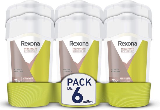 Rexona Maximum Protect Deo Creme - Stress Control - 6 x 45 ml | bol