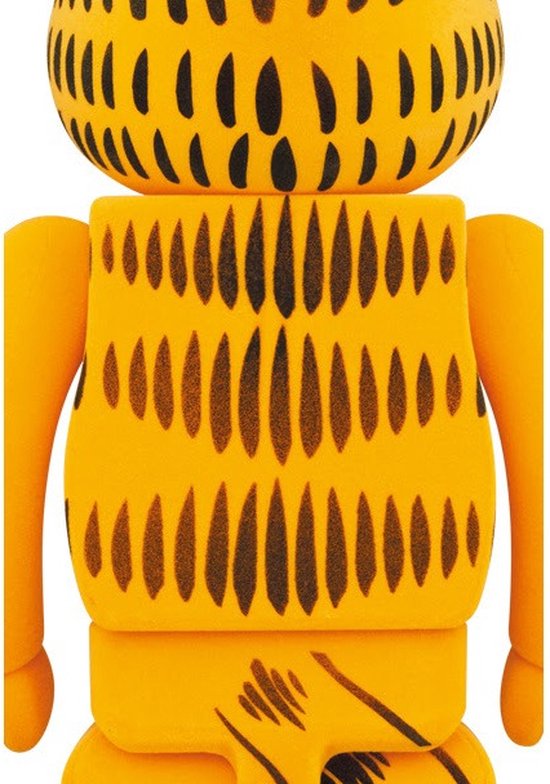 400% & 100% Bearbrick set - Garfield (Flocky ed.) | bol