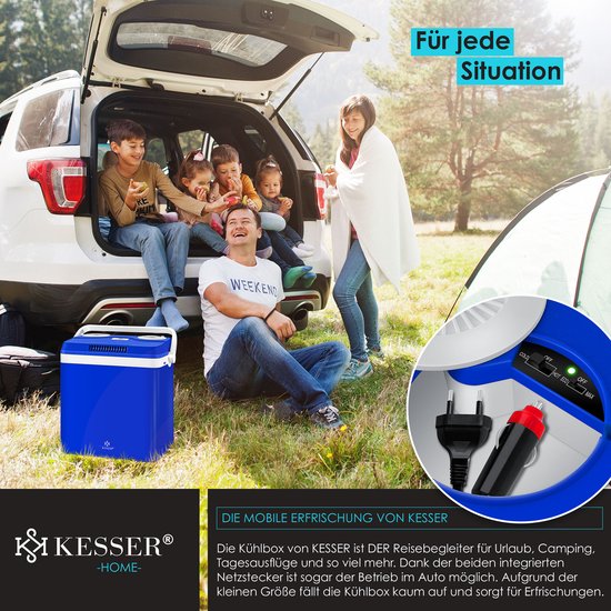 KESSER® 32L Thermo Elektrische Koelbox voor warm houden en koelen | Coolbox / 12V,... | bol.com
