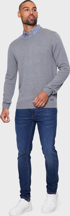 Threadbare Denim Corps Gibbs Jumper | bol.com