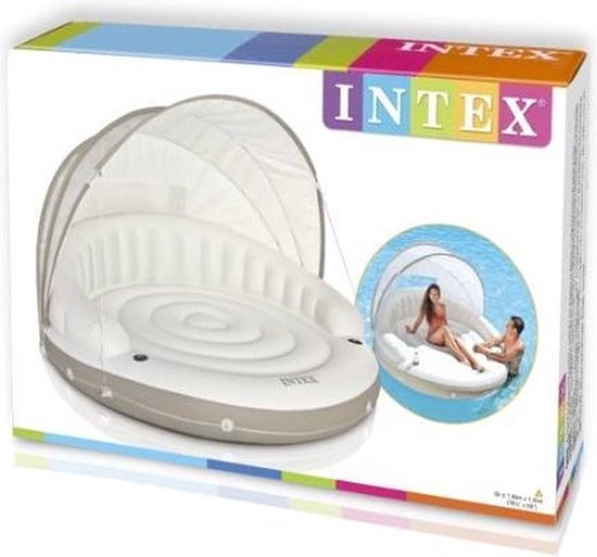 Intex Canopy Eiland - Opblaasbare Bank - Spa - Opblaasbare Loungestoel ...