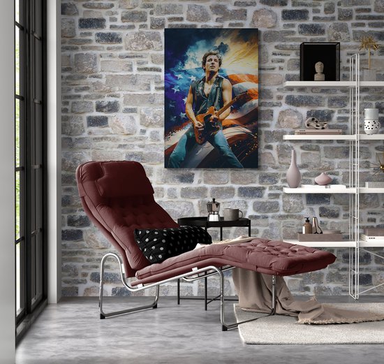 Bruce Springsteen Poster | Vintage | Amerikaanse Vlag | The Boss ...