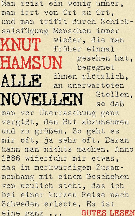 Knut Hamsun - Alle Novellen (ebook), Knut Hamsun | 9783741266317 ...