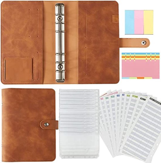 Budgetplanner - Budget planner, money sleeves, ring binder, financial ...