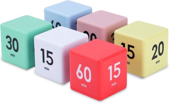 Kookwekker – Cube Timer -Digitale Kookwekker – leerklok-Timer ... Kookwekker – Cube Timer -Digitale Kookwekker – leerklok-Timer ...