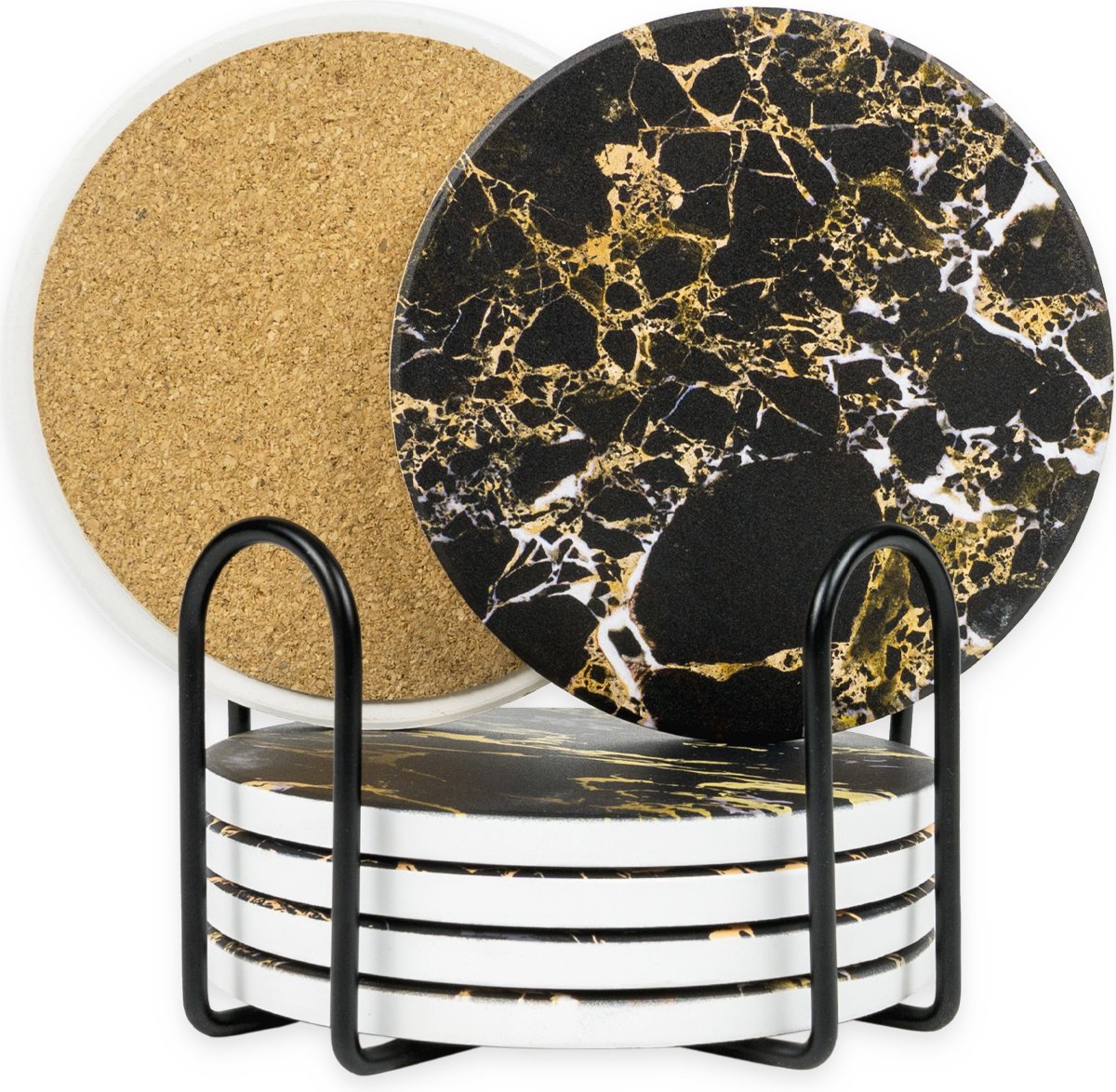 Loti Living Onderzetters met Houder – Onderzetters Design ...