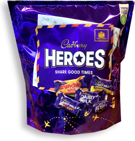 Cadbury HEROES - share good times - 275g | bol