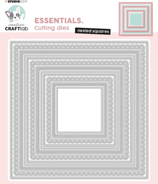 Creative Craftlab • Essentials Cutting Die Nested Squares | bol