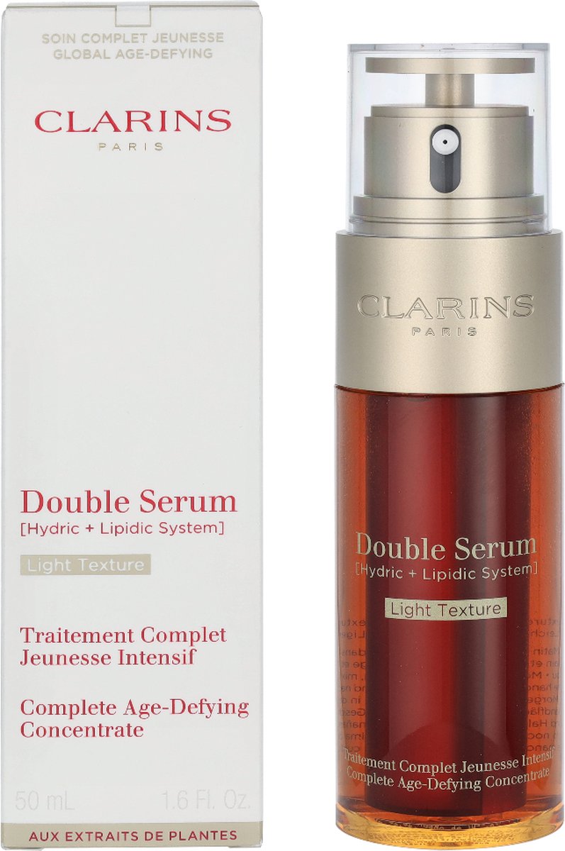 CLARINS - Double Serum Light Texture - 50 ml - Serum | bol.com