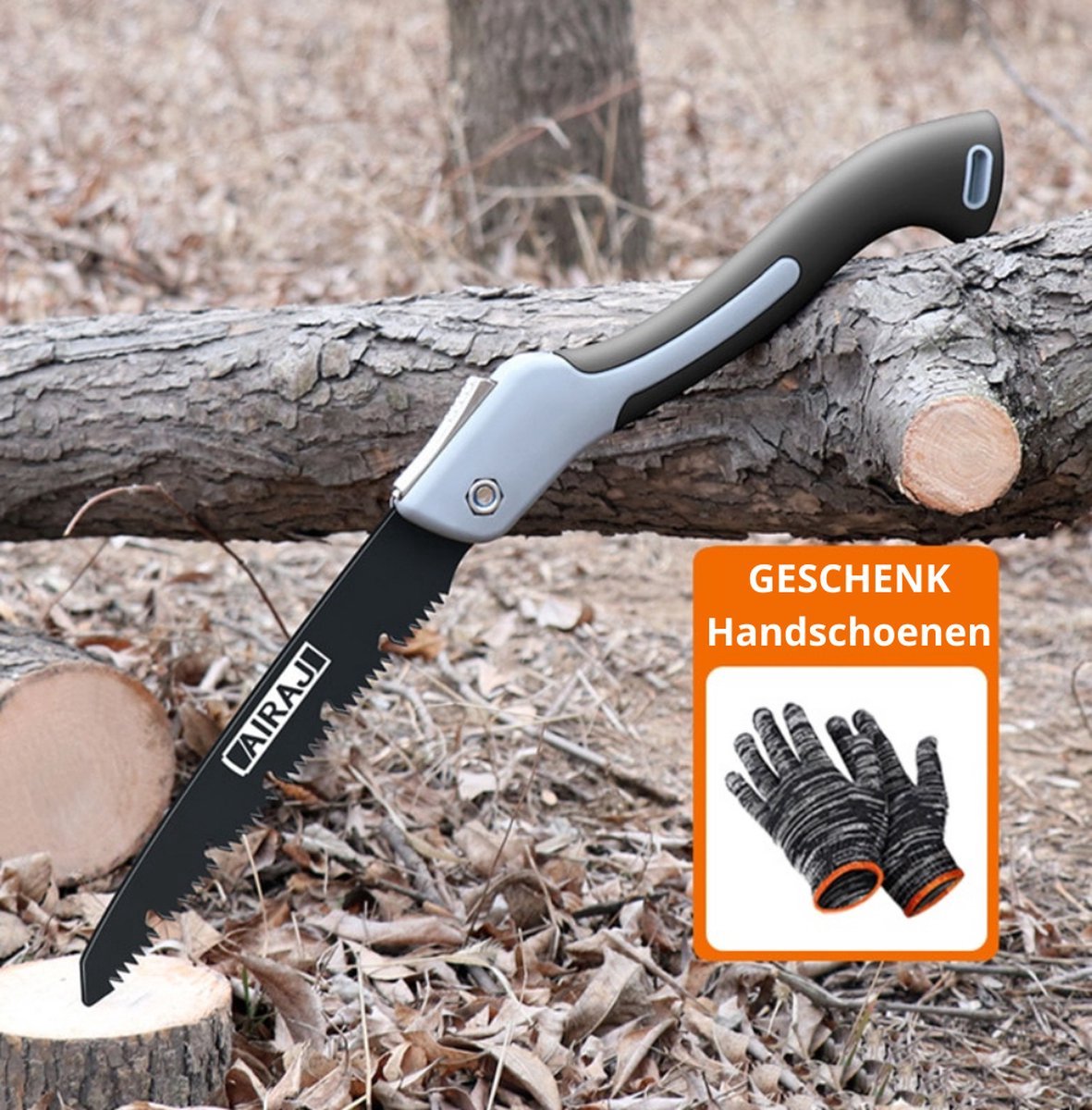 Scie pliante pour le Jardin - Scie pliante multifonctionnelle Airaj - Scie à main -... | bol.com