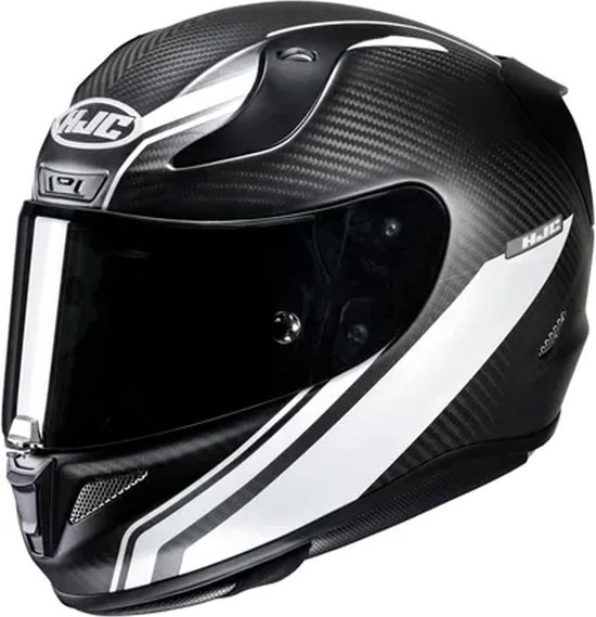 Hjc Rpha 11 Carbon Litt Zwart Wit Mc5sf Integraalhelm Maat L Helm