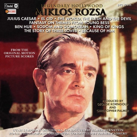 Legendary Hollywood, Miklos Rozsa | Muziek | bol
