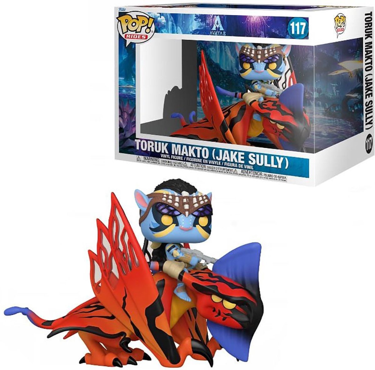 Funko Toruk Makto met Jake Sully - Funko Pop! Ride - Avatar Figuur ...