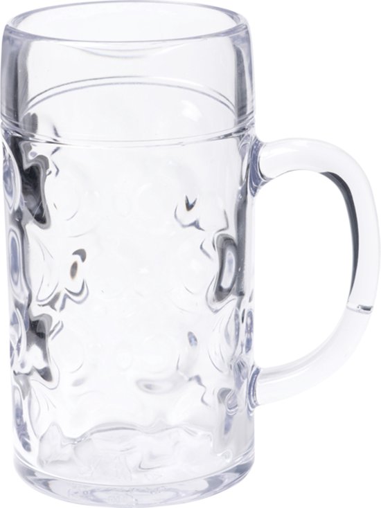 Depa Bierpul/bierglas - transparant - onbreekbaar kunststof - 500 ml - Oktoberfest... | bol.com