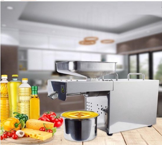 Oliepersmachine | Koude Pers | 450 W | Thuisgebruik | Notenmaler | Olie ...