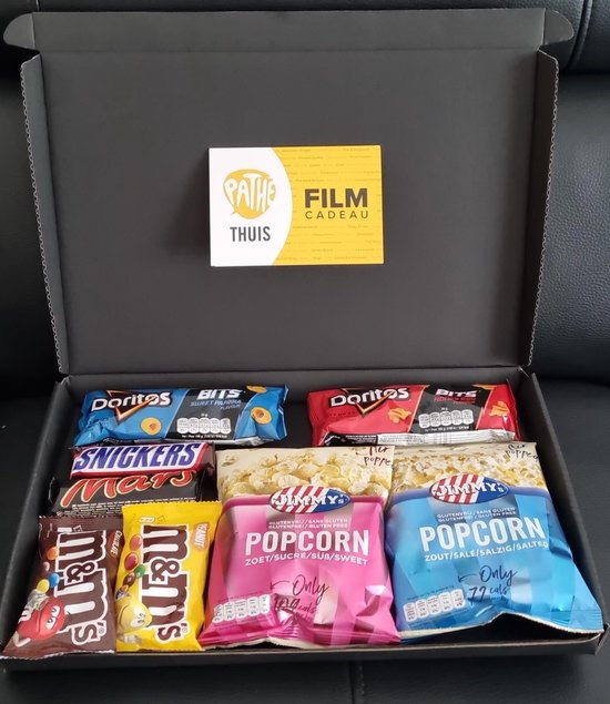 Filmpakket XL | Pathé - Popcorn - M&M's - Film | bol.com