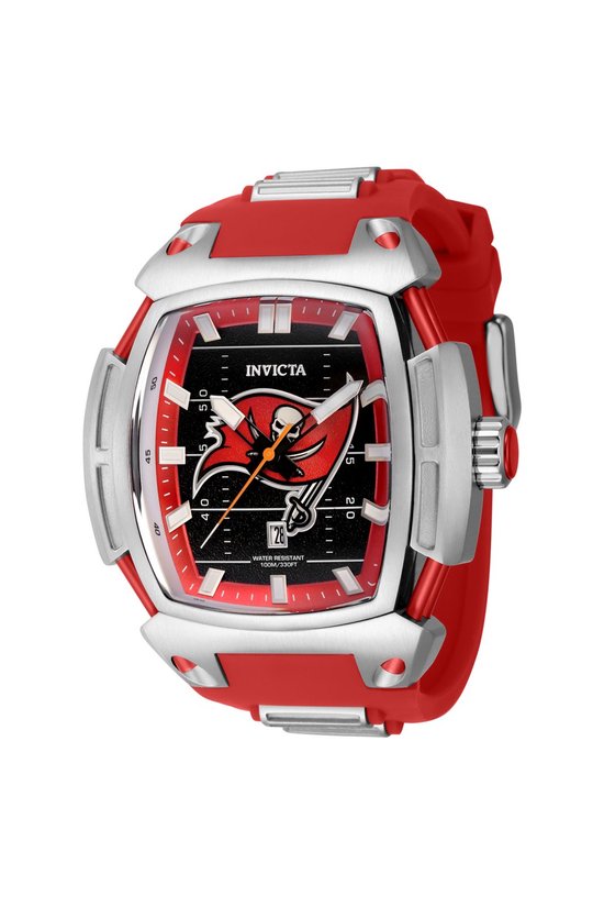 Invicta NFL - Tampa Bay Buccaneers 42809 Quartz Herenhorloge - 53mm ...