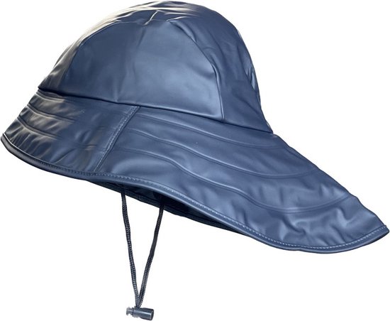 Donkerblauwe SoftSkin zuidwester / regenhoed van BMS M | bol.