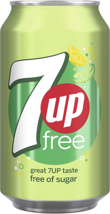 7up FREE - blik - 24x33 cl - NL | bol