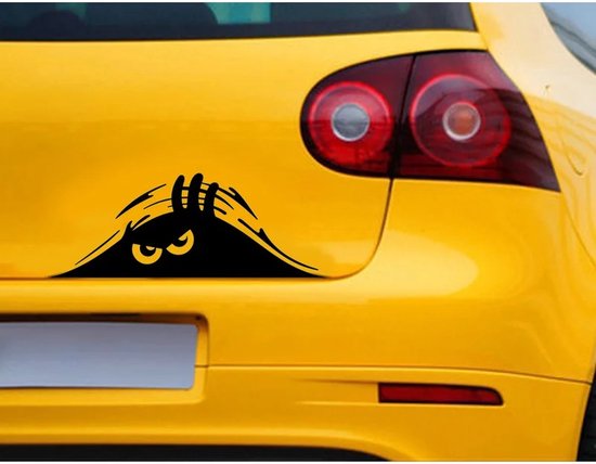 GoedeDoelen.Shop | Auto Sticker Kiekeboe | Bumpersticker | Sticker Met ...