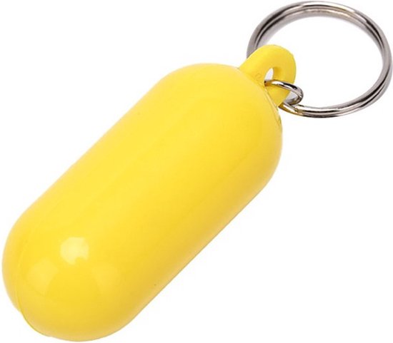 Drijvende sleutelhanger - Geel - Kunststof | bol