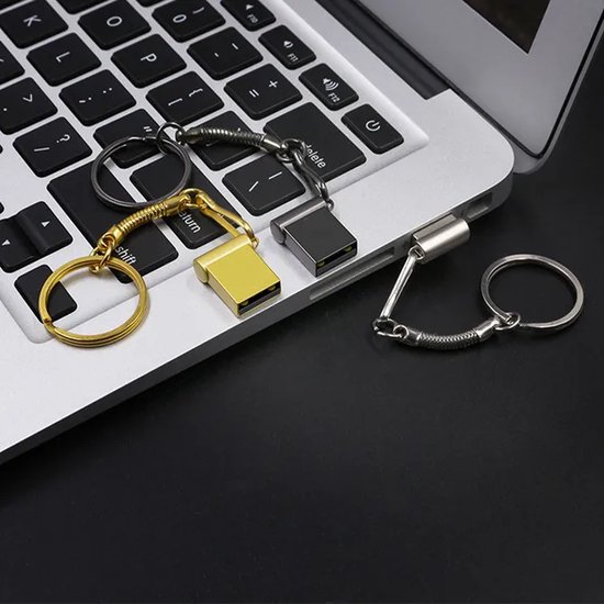 USB-stick - 64GB - Mini - Flash drive - Metal Pen Drive - Memory stick ...
